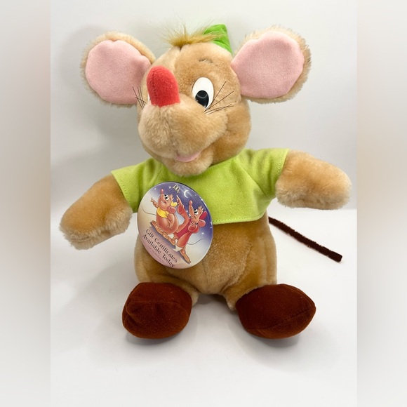 Disney | Toys | Vintage Disneys Cinderella Gus The Mouse Plush Stuffed ...